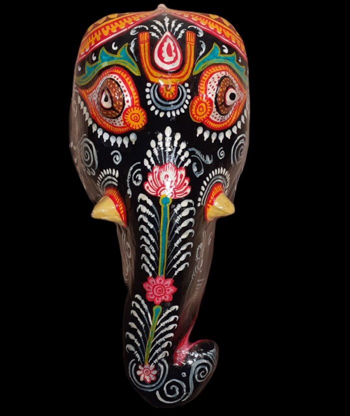 Paper Mache Elephant Mask
