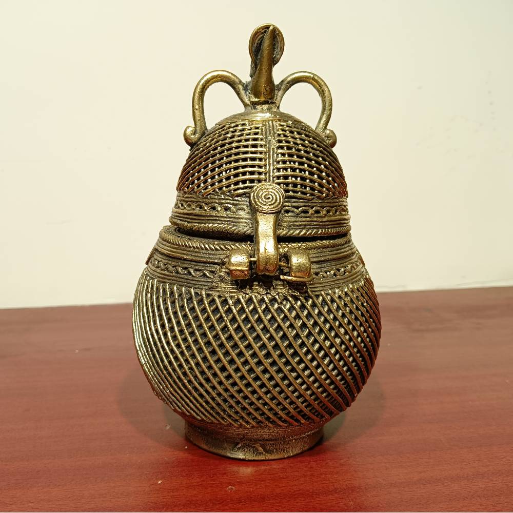 DHOKRA COCONUT BOX - Utkalika Odisha