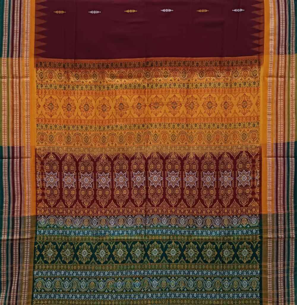 BOMKAI COTTON SAREE - Utkalika Odisha