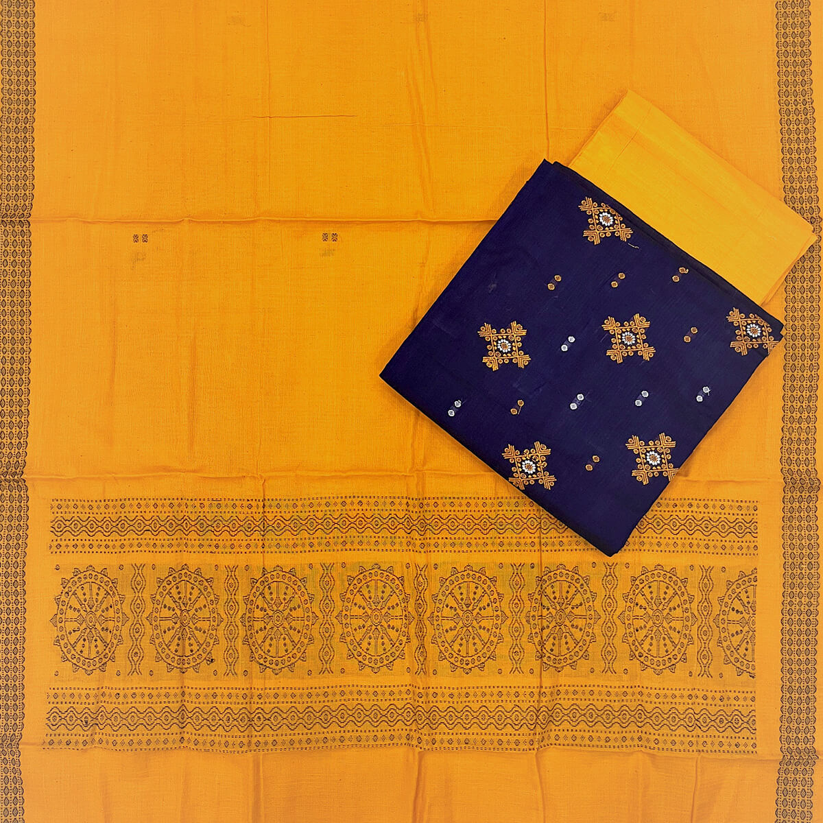 Bomkai Cotton Dress Set - Utkalika Odisha