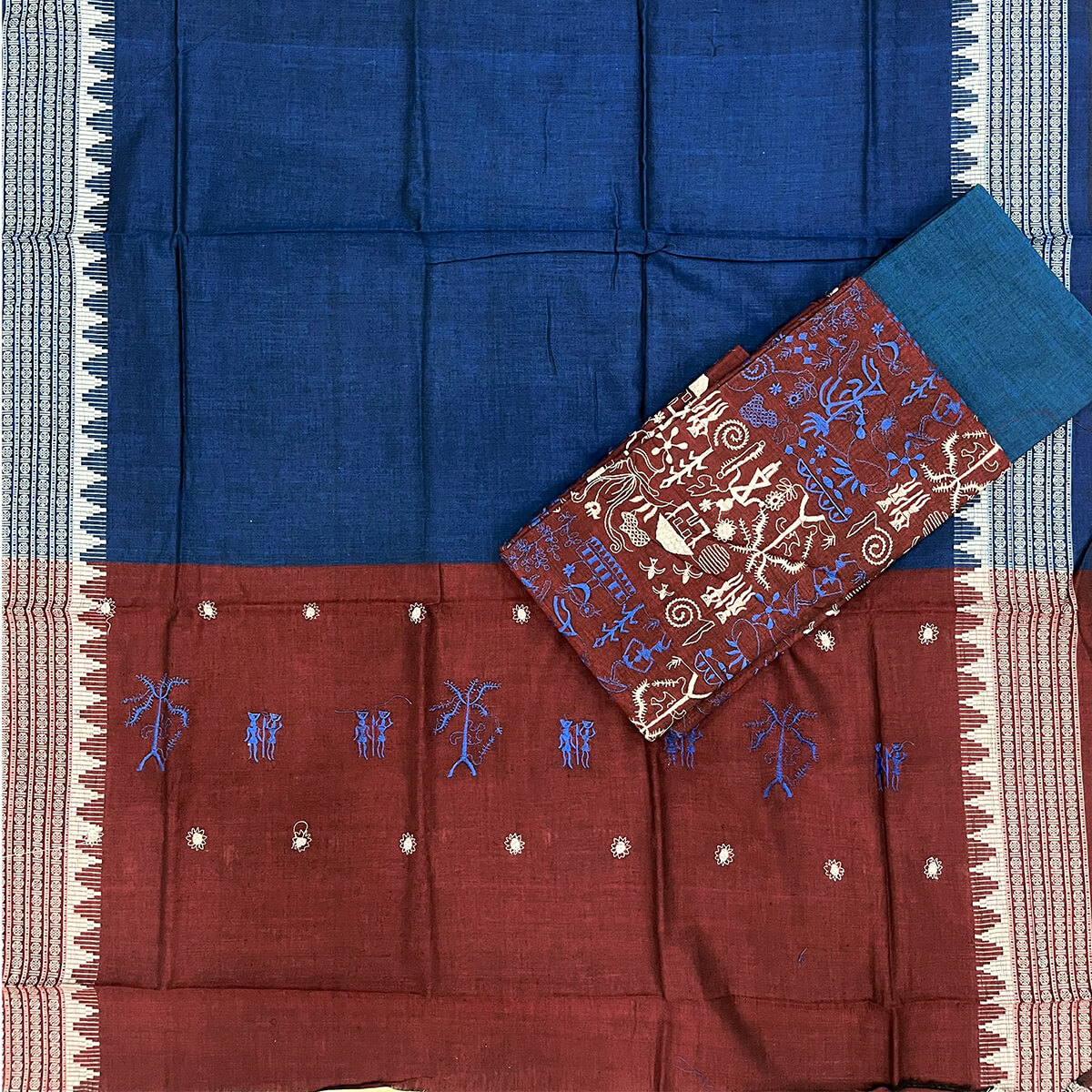 Bomkai Cotton Dress Set - Utkalika Odisha