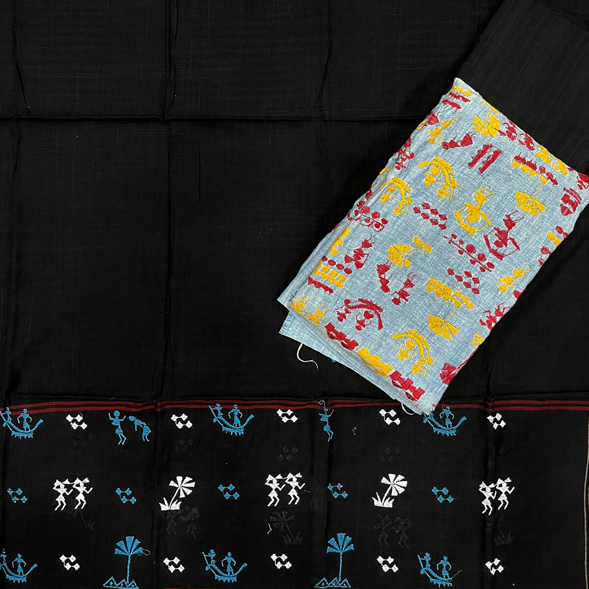 Bomkai Cotton Dress Set - Utkalika Odisha