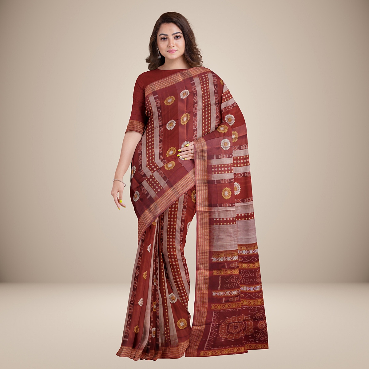 Bomkai Cotton Saree - Utkalika Odisha