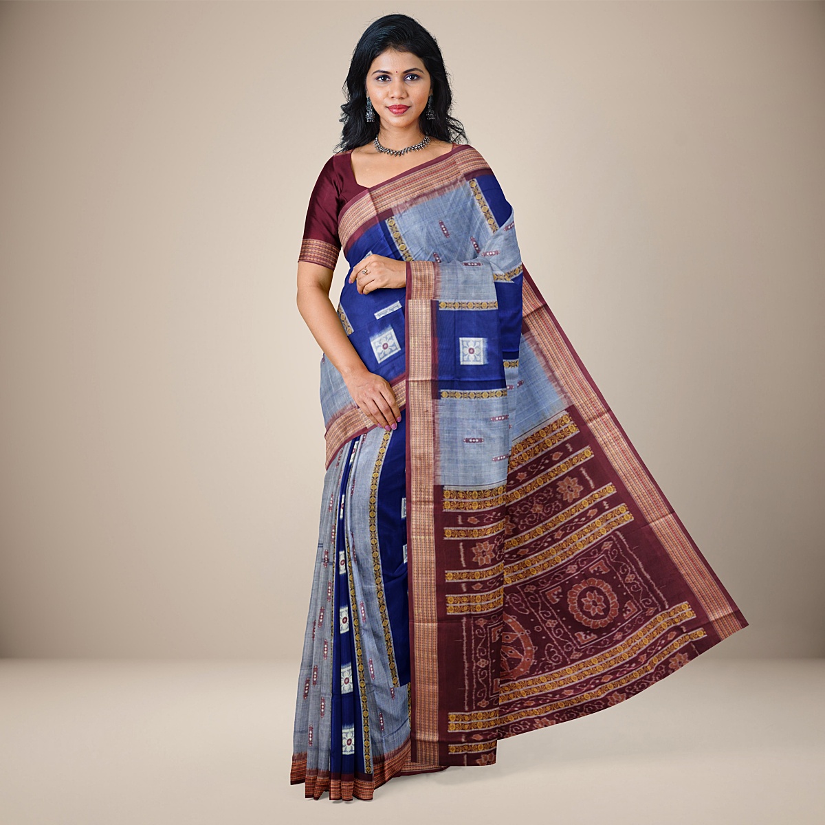 Bomkai Cotton Saree - Utkalika Odisha
