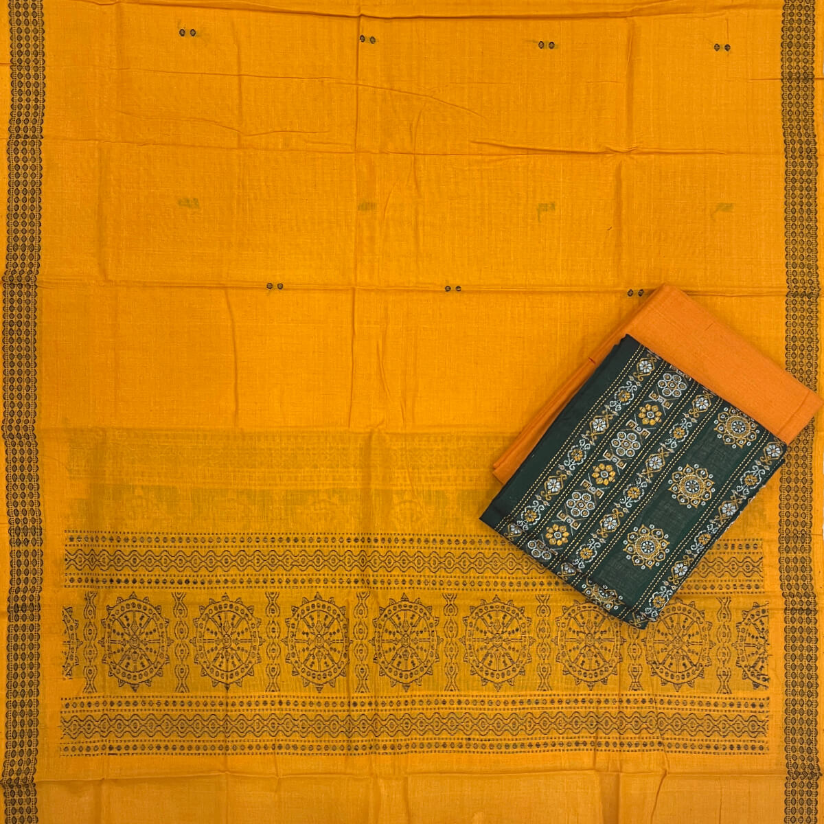 Bomkai Cotton Dress Set - Utkalika Odisha