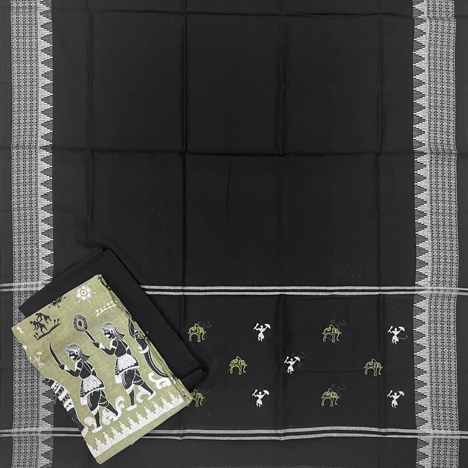 Bomkai Cotton Dress Set - Utkalika Odisha