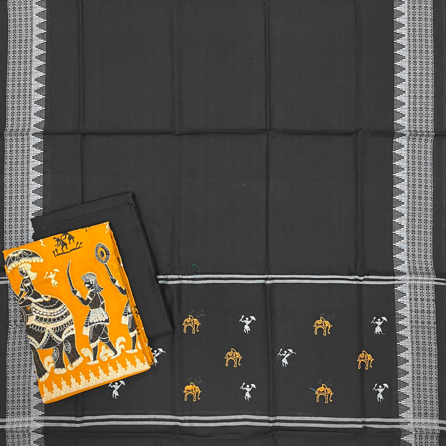 Bomkai Cotton Dress Set - Utkalika Odisha