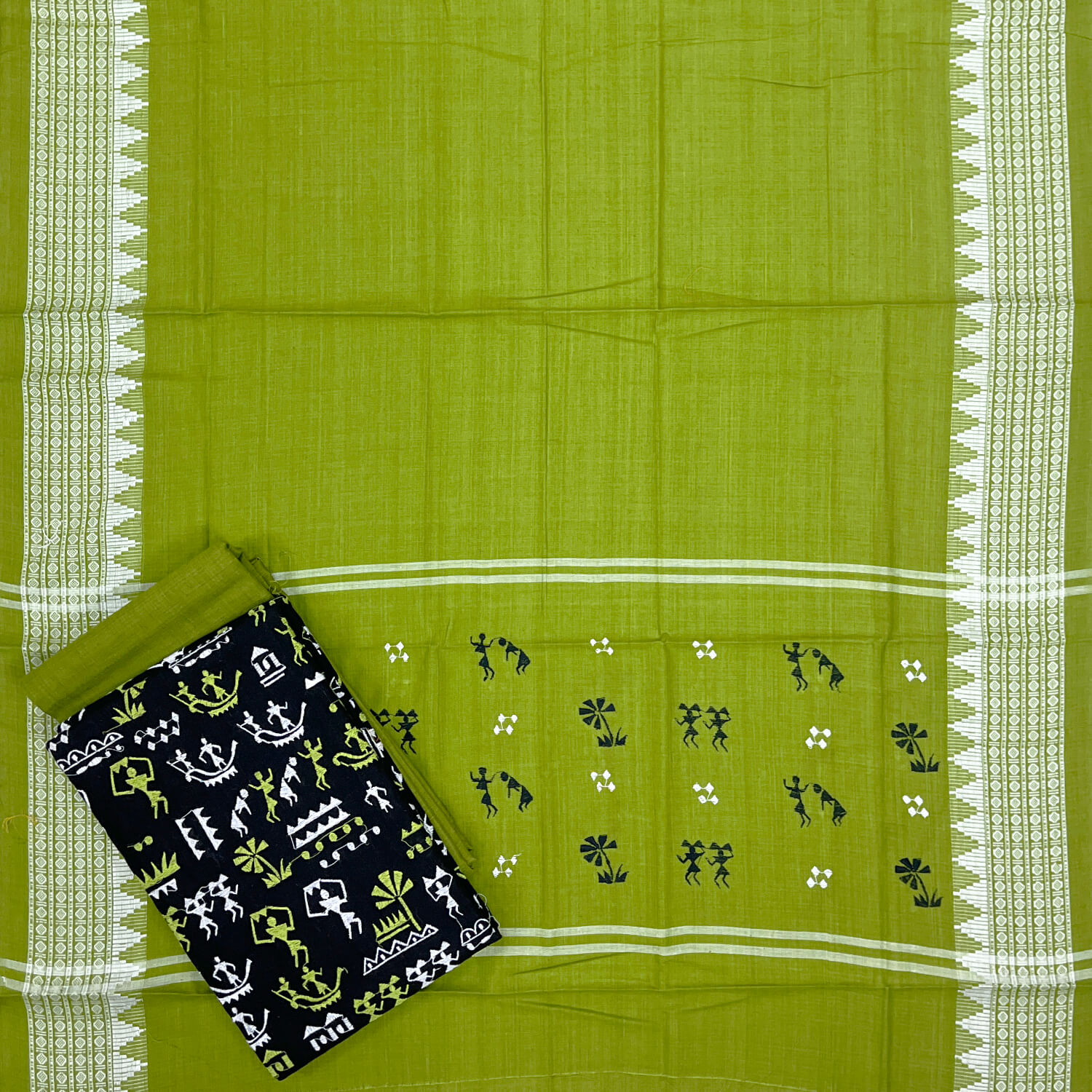 Bomkai Cotton Dress Set - Utkalika Odisha