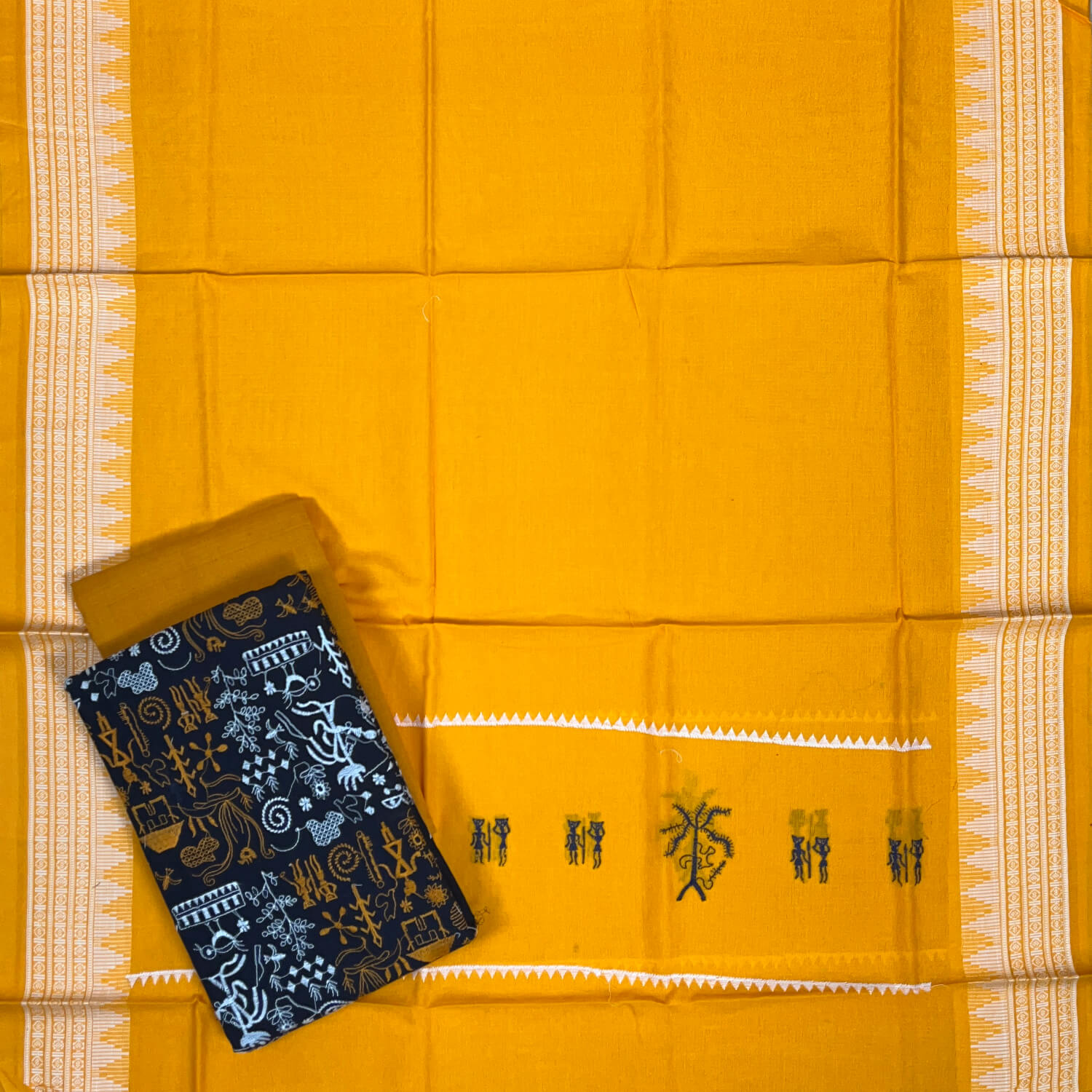 Bomkai Cotton Dress Set - Utkalika Odisha