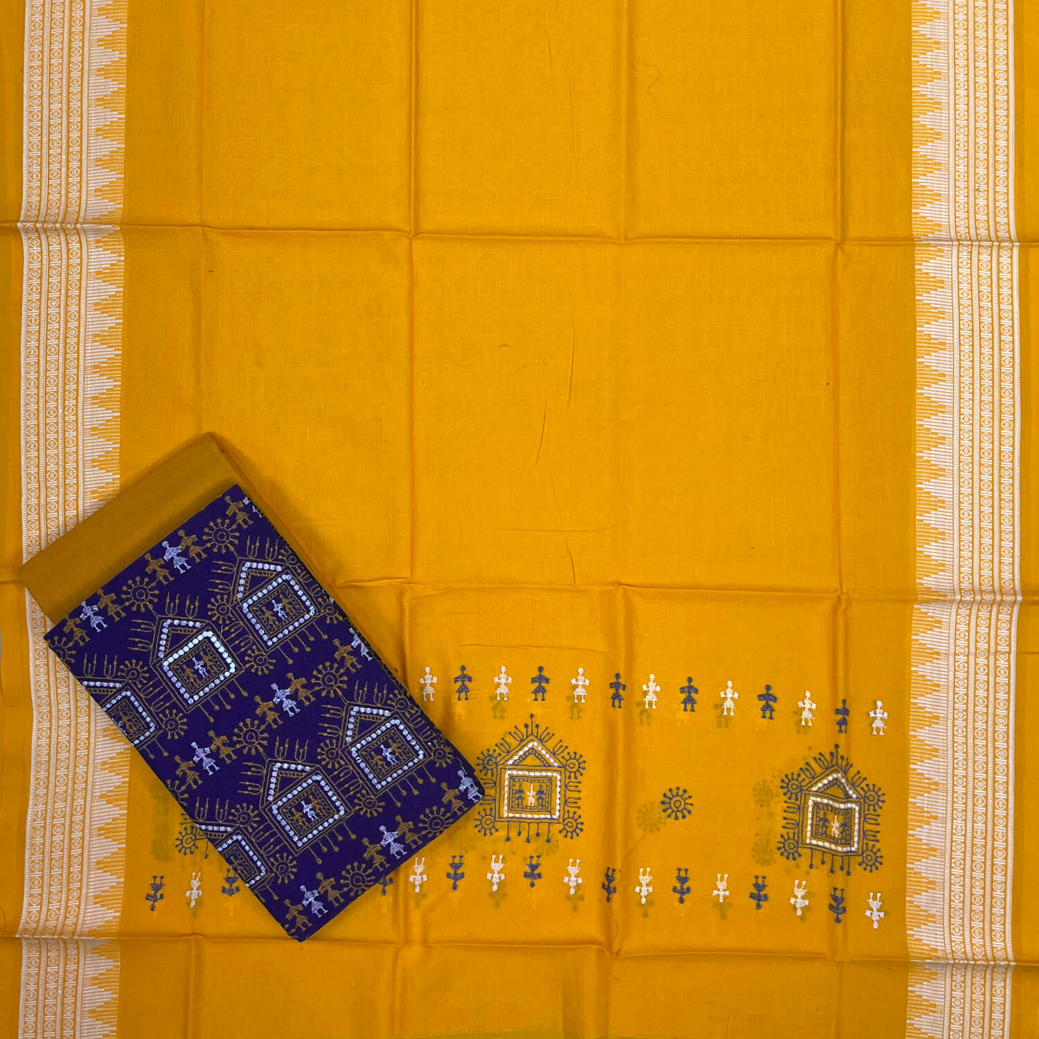 Bomkai Cotton Dress Set - Utkalika Odisha