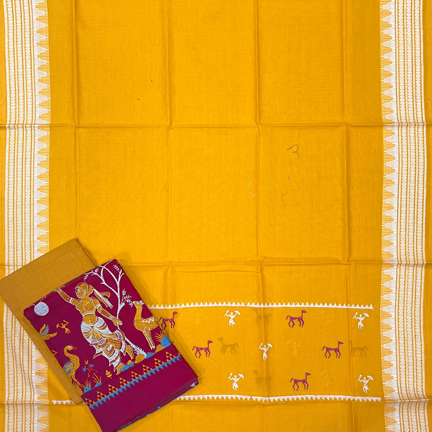 Bomkai Cotton Dress Set - Utkalika Odisha