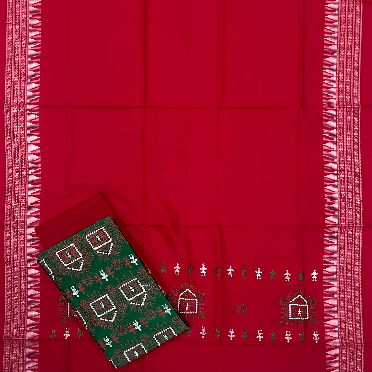 Bomkai Cotton Dress Set - Utkalika Odisha