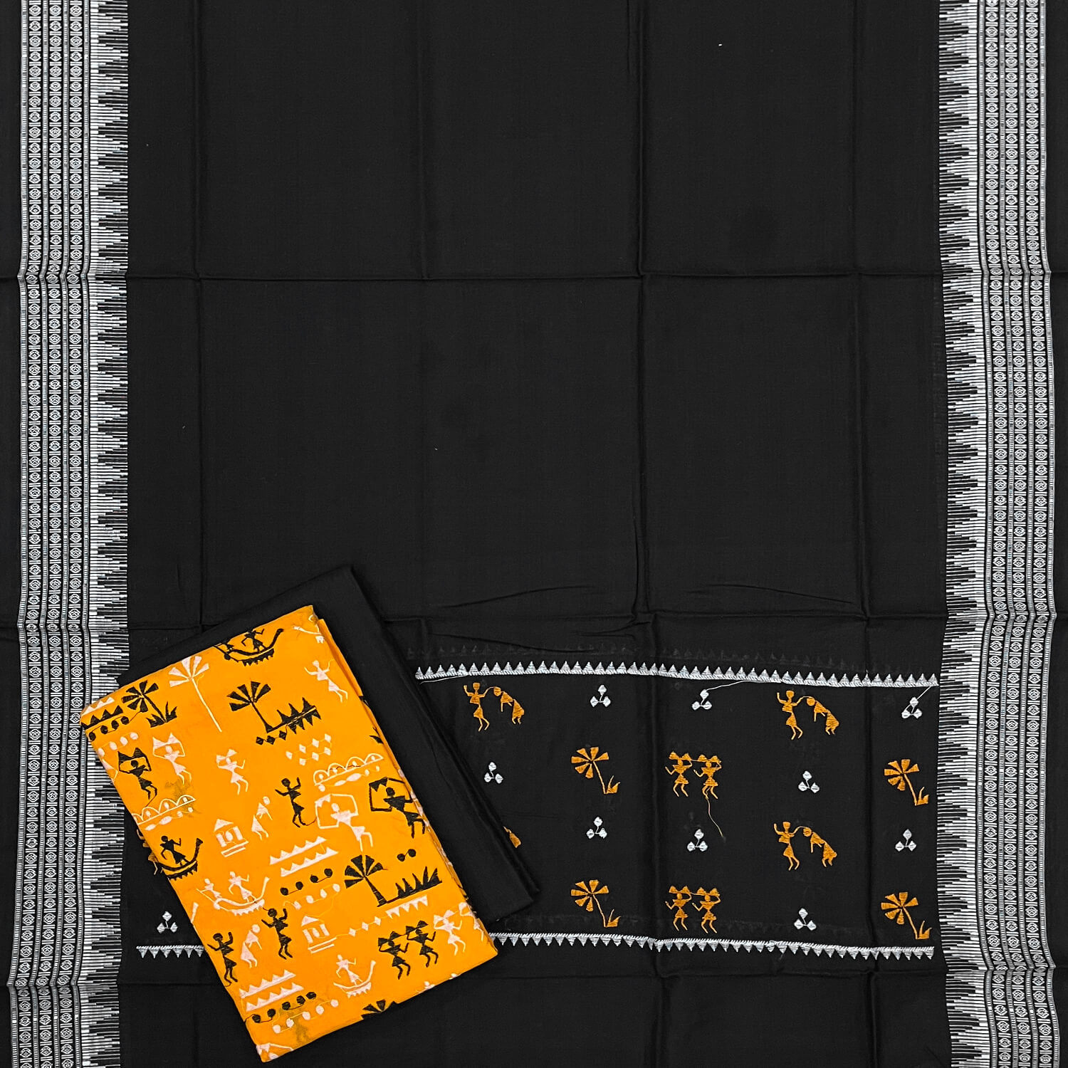 Bomkai Cotton Dress Set - Utkalika Odisha