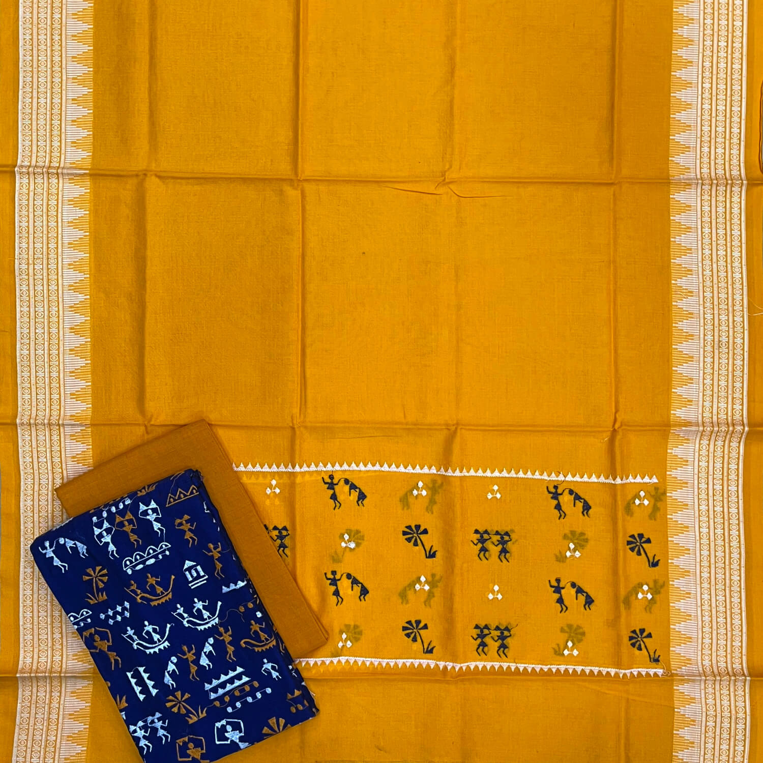 Bomkai Cotton Dress Set - Utkalika Odisha