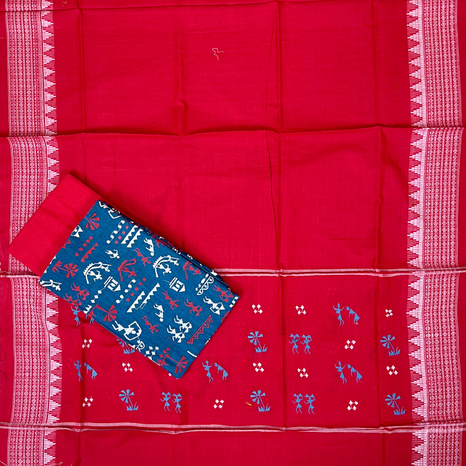 Bomkai Cotton Dress Set - Utkalika Odisha