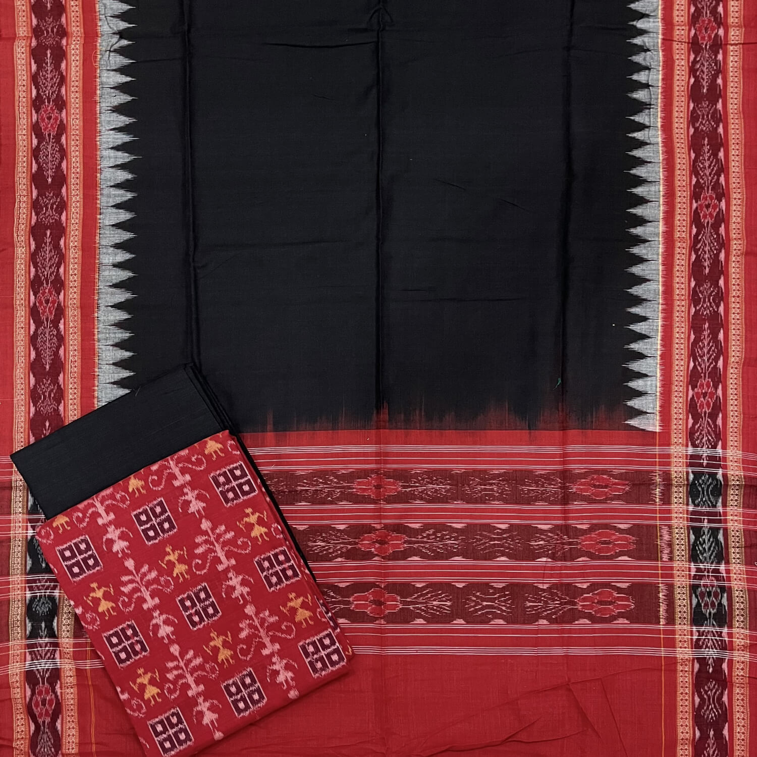Sambalpuri Cotton Dress Set - Utkalika Odisha