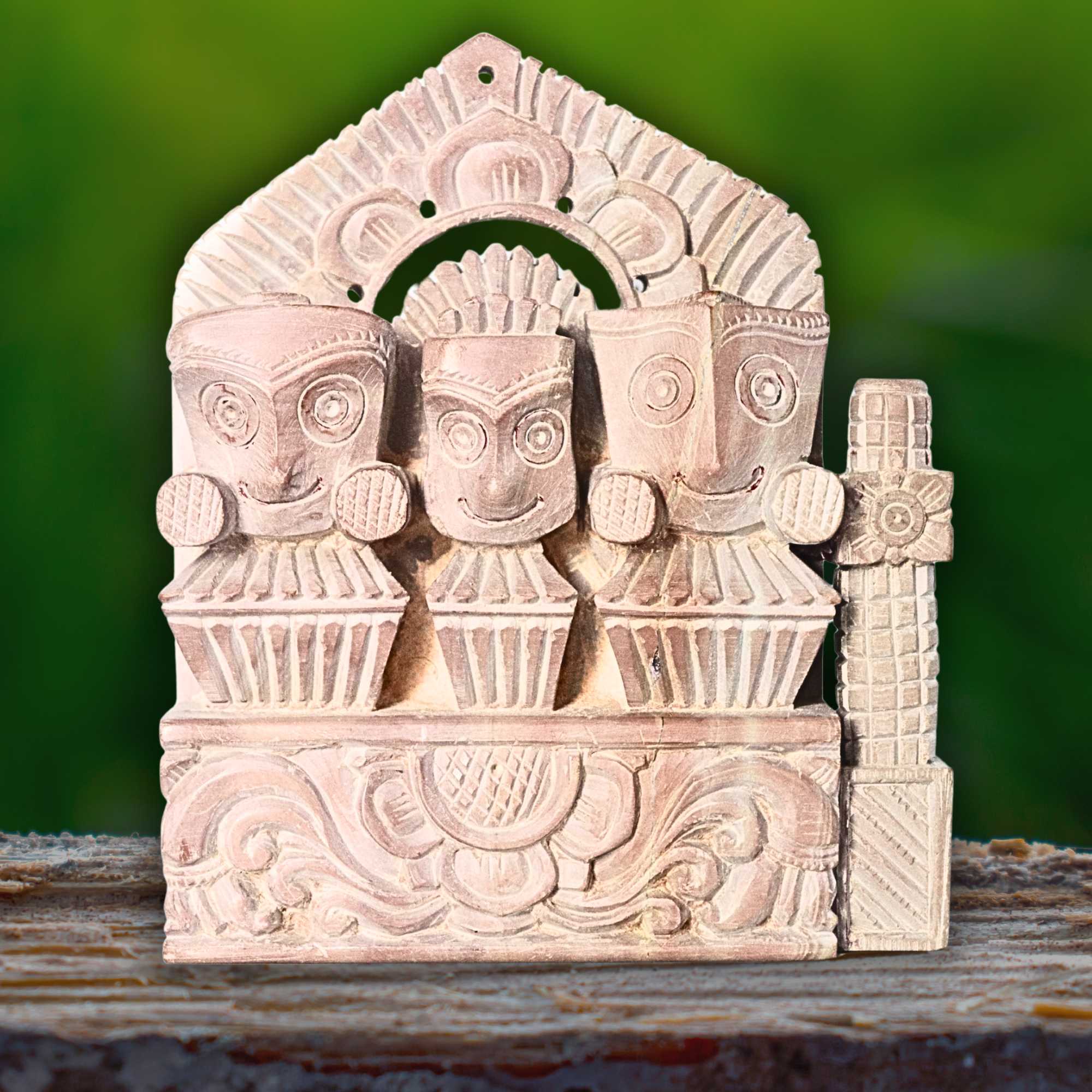 JBS Pink Stone Statue(5 inch) - Utkalika Odisha
