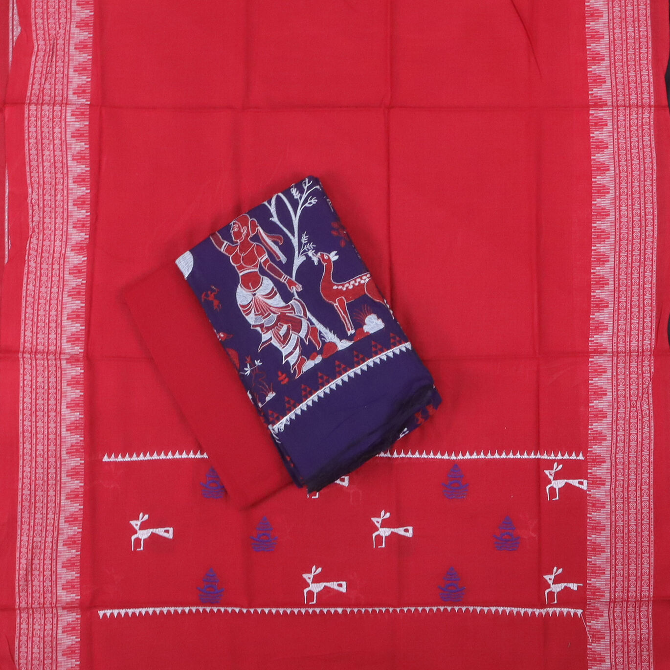 New Modern Tribal Design Bomkai Dress Sets - Utkalika Odisha