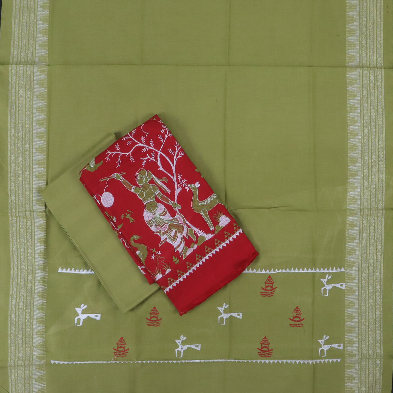 New Modern Tribal Design Bomkai Dress Sets - Utkalika Odisha